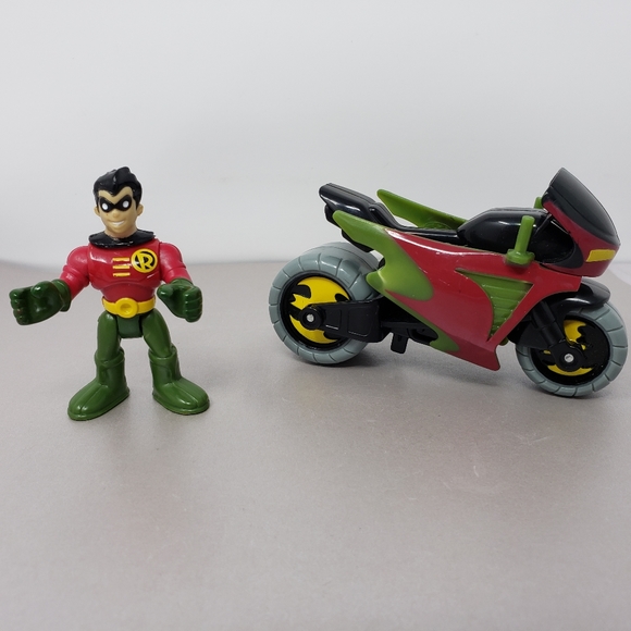 Toys | Imaginext Fisher Price Robin Motorcycle Toys | Poshmark
